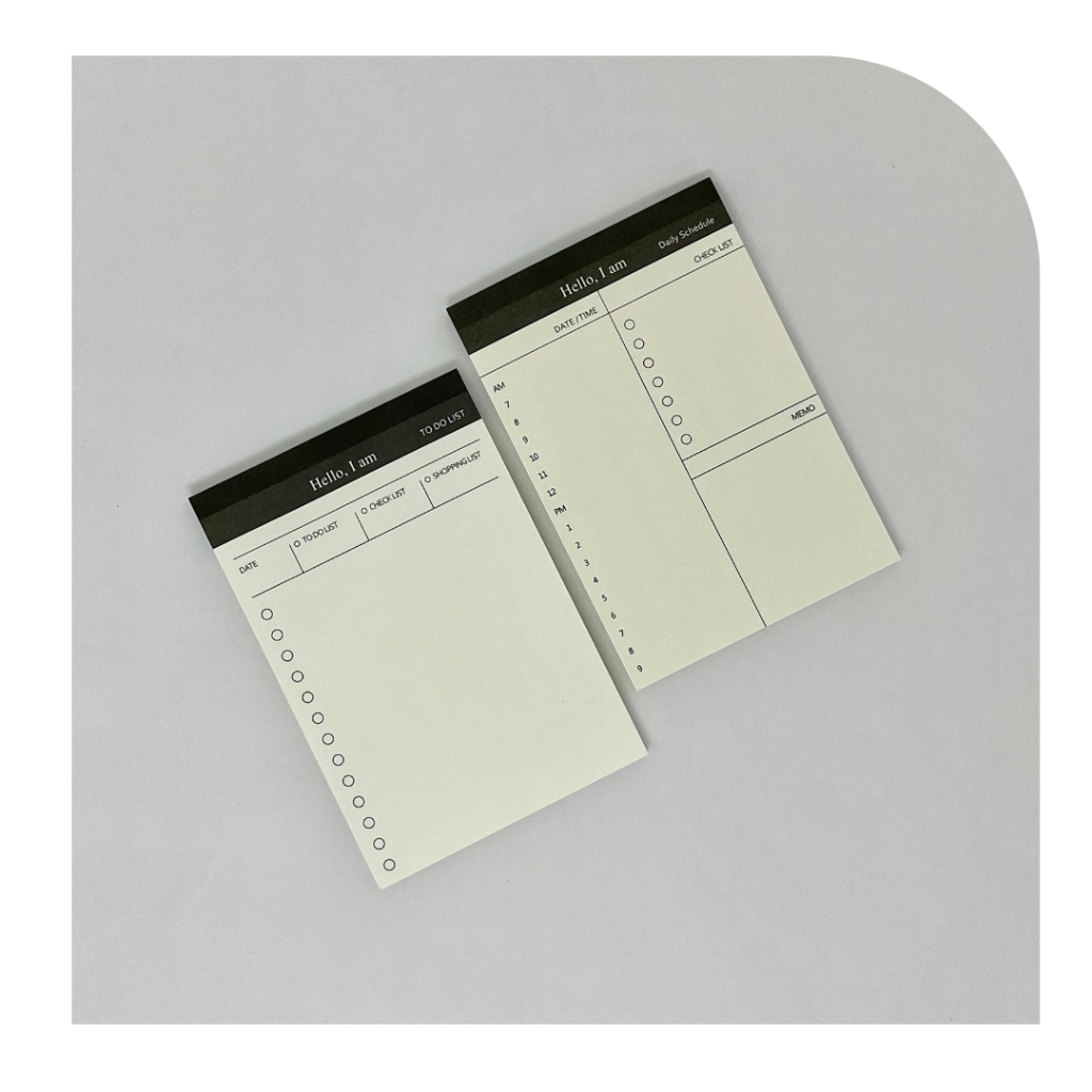Bloco De Notas Daily List | Shopee Brasil
