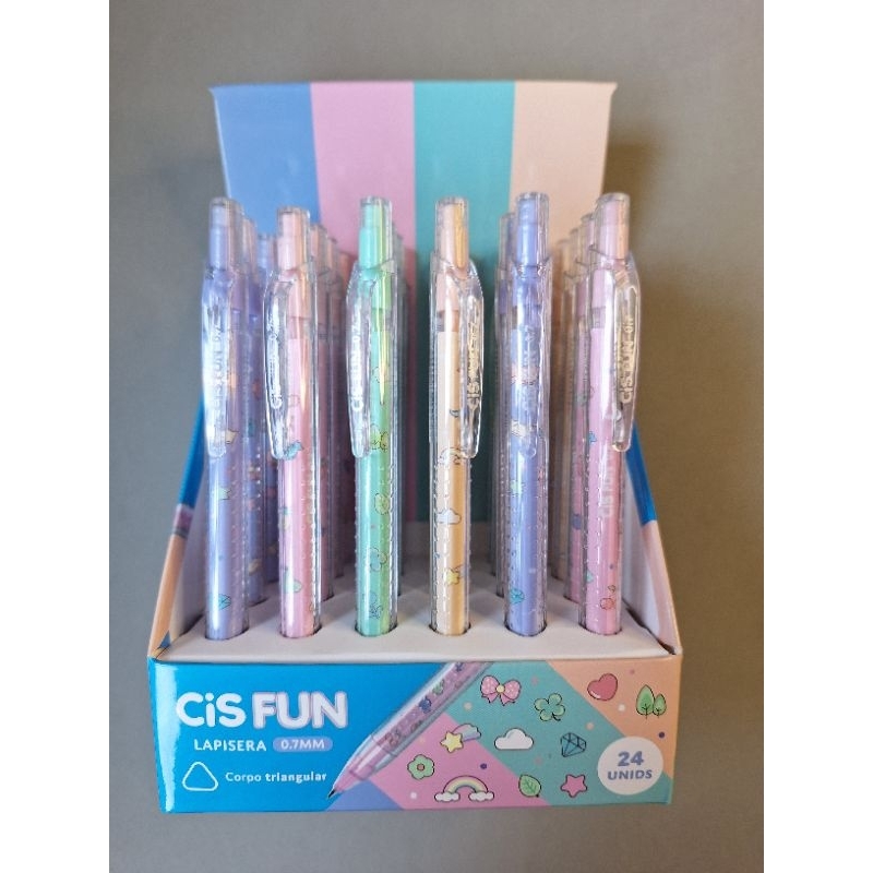 Lapiseira Cis Fun 0.7 | Shopee Brasil