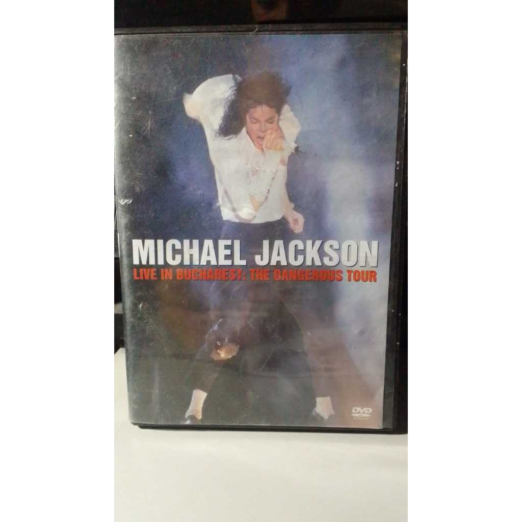 DVD michael jackson live in bucharest:the dangerous tour 2618 | Shopee Brasil
