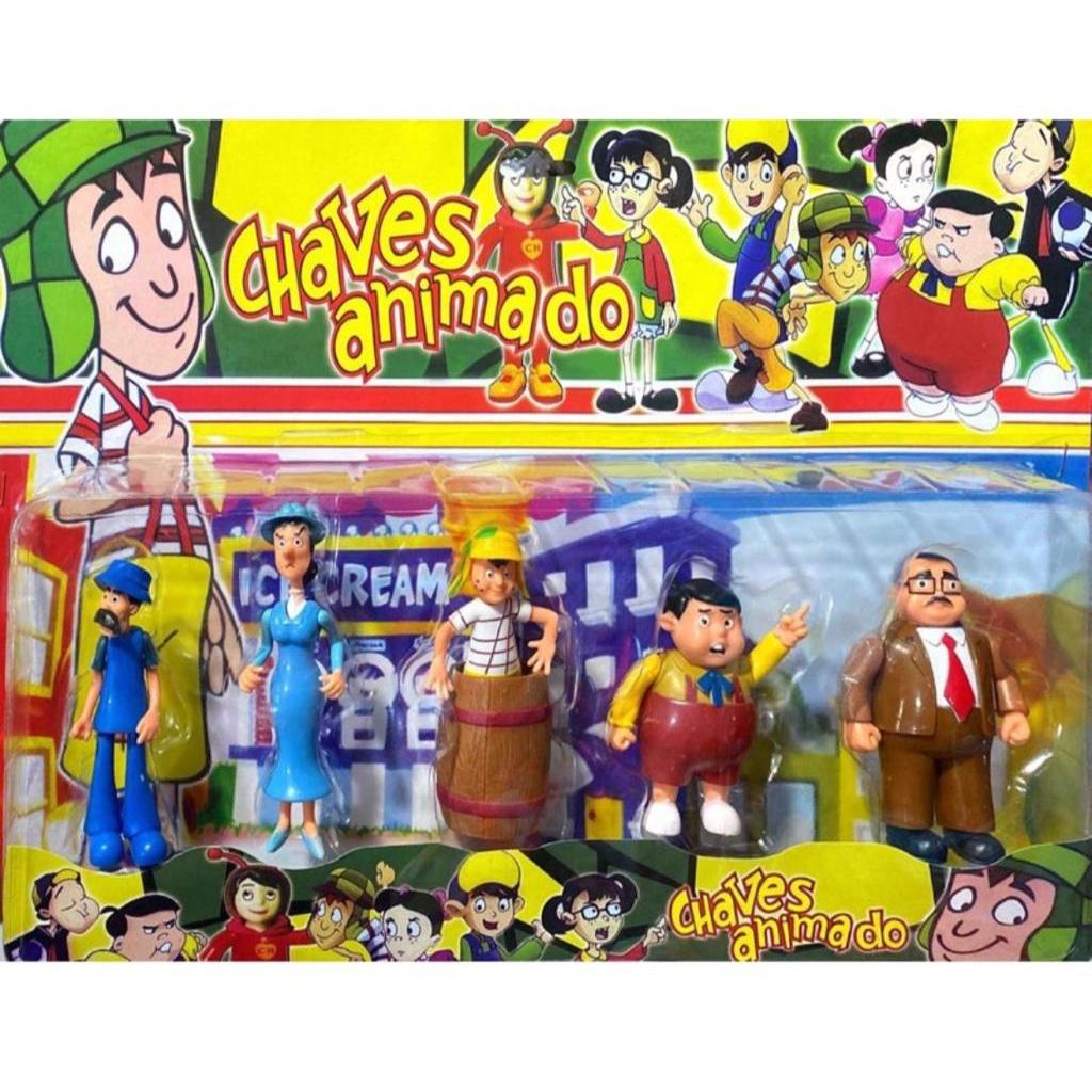 Cartela Bonecos Turma Do Chaves Pronta Entrega | Shopee Brasil