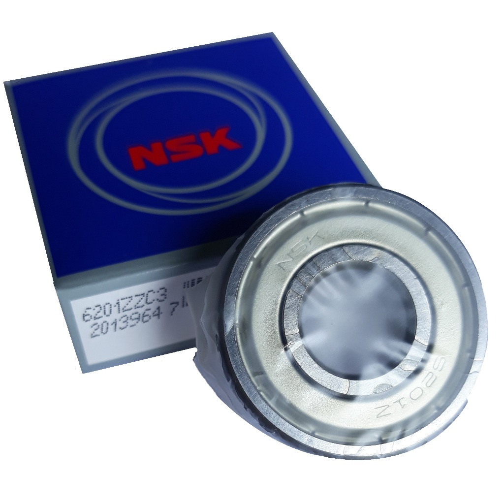 Kit 10 rolamentos 6201 NSK ZZ C3 - 12x32x10mm - 1ª linha original ...