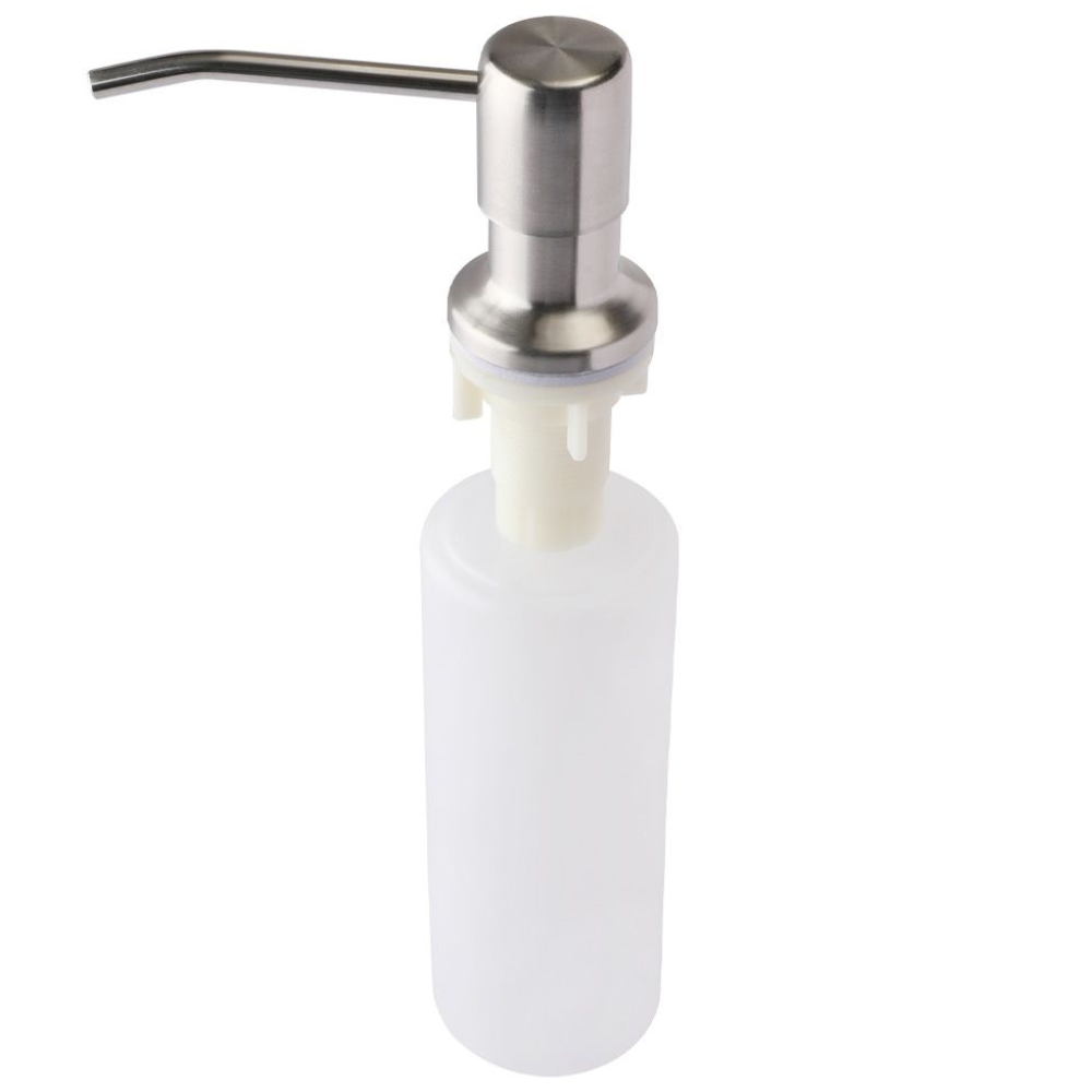 Dispenser Detergente Porta Sabonete Liquido Embutir Pia Dosador Inox ...
