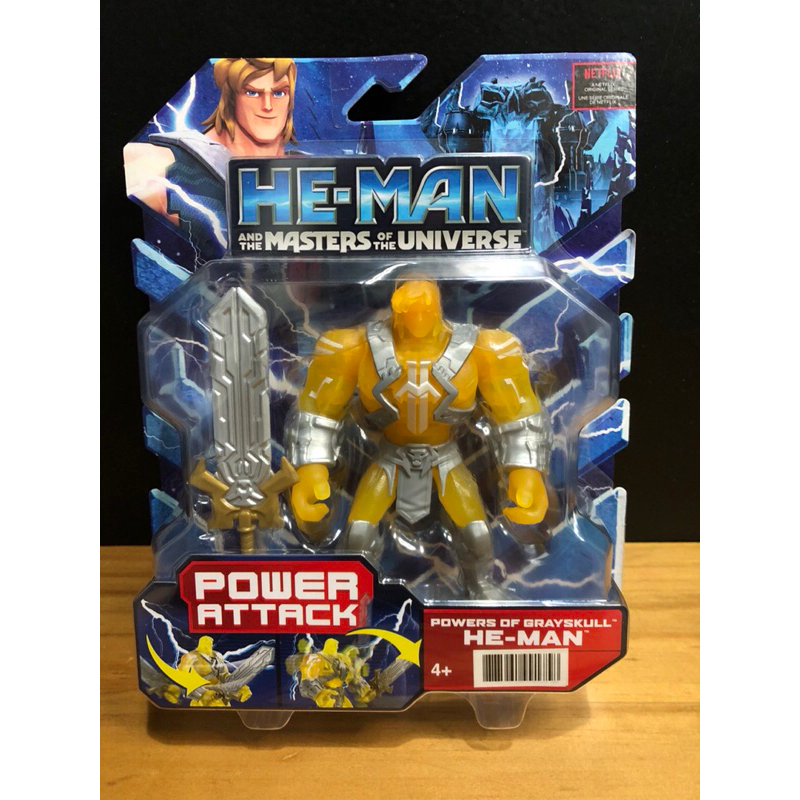HE-MAN MASTERS OF THE UNIVERSE POWER ATTACK MATTEL | Shopee Brasil