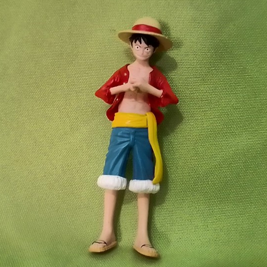Miniatura Luffy One Piece da Coleção Salvat Ed.1 (LEIA O ANUNCIO ...