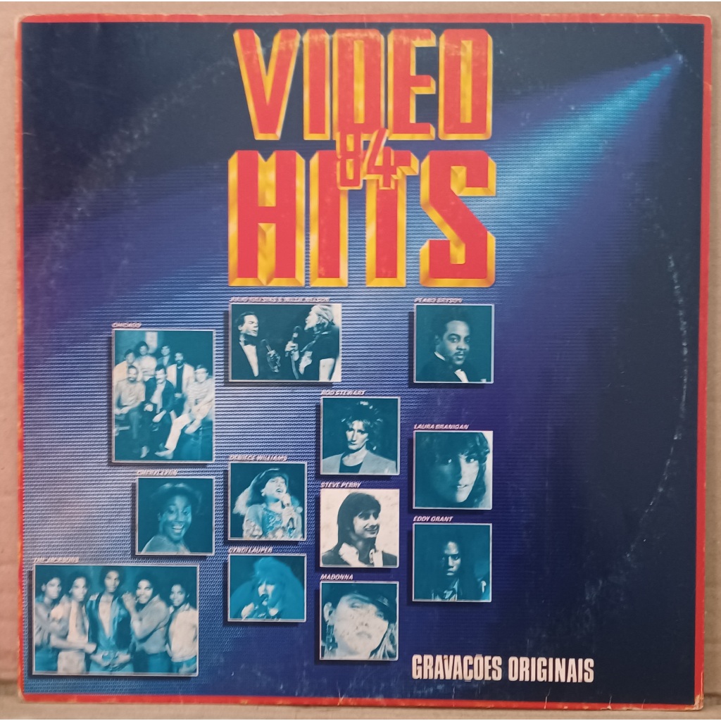 LP Disco De Vinil Vídeo Hits 84 - Raro LP Excelente Capa Muito Boa Ler ...