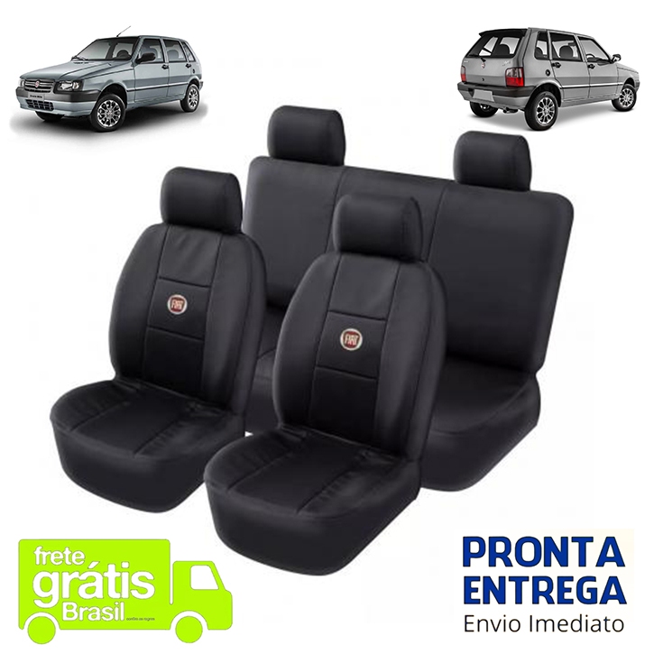 Capas Automotivas Para Banco Couro Uno Palio Strada | Shopee Brasil