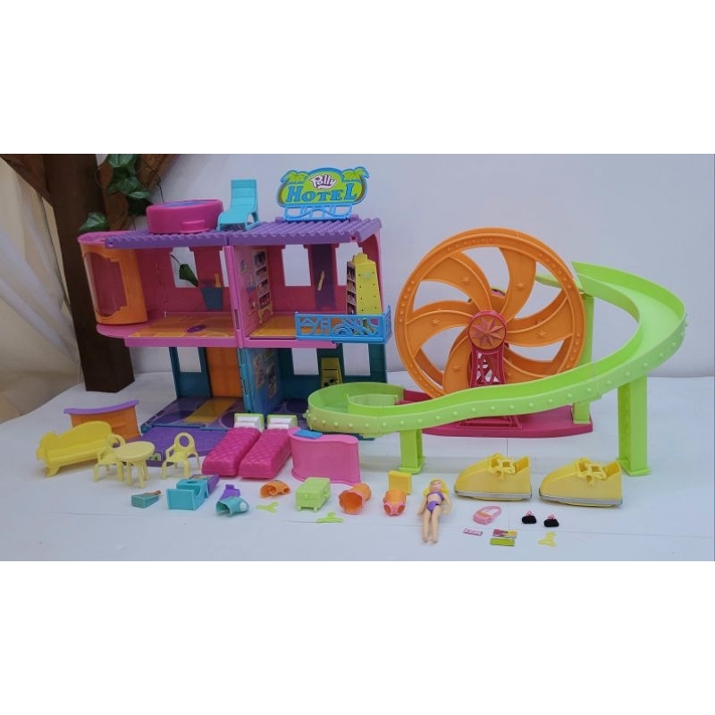 Polly Pocket - Hotel - Anos 2000 - Original | Shopee Brasil