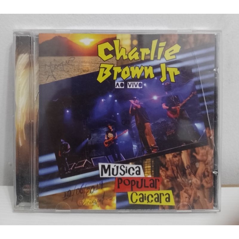 Cd Charlie Brown Jr. - Ao Vivo Música Popular Caiçara (C1) | Shopee Brasil