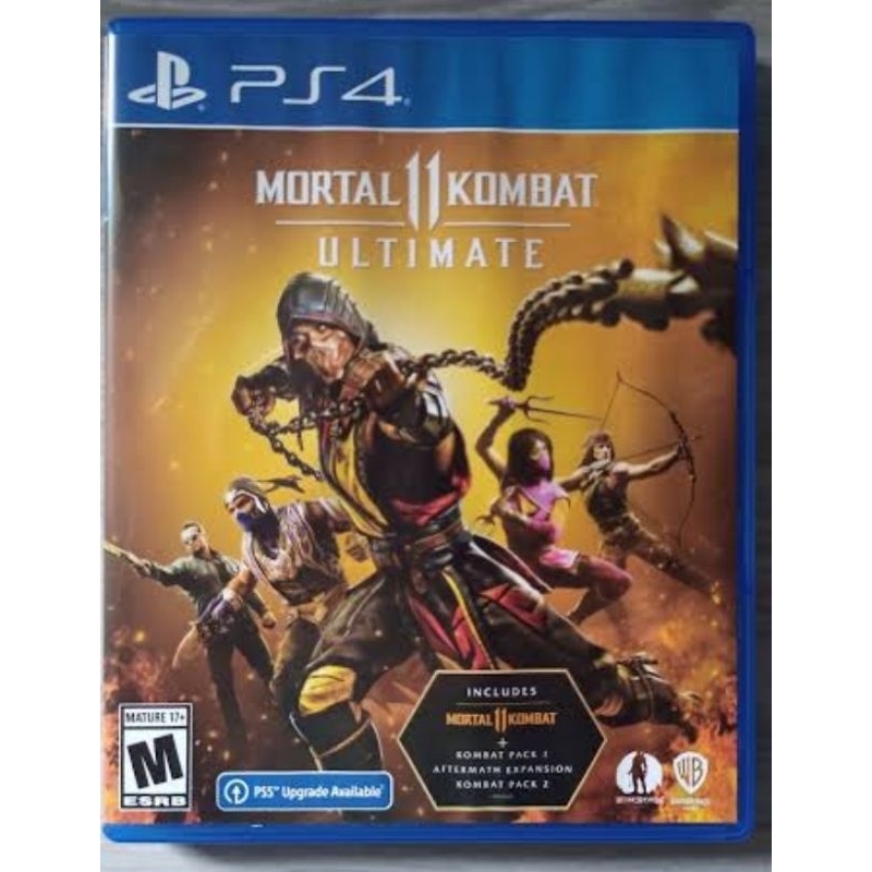 mortal Kombat 11 ultimate ps4 mídia física | Shopee Brasil