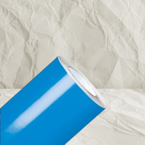 Papel Adesivo Contact Azul com 10 Metros | Shopee Brasil