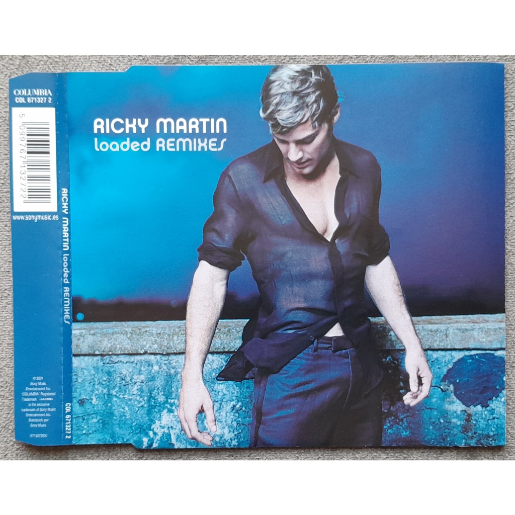 Cd Single Ricky Martin Loaded Remixes 2001 Importado Austria | Shopee ...
