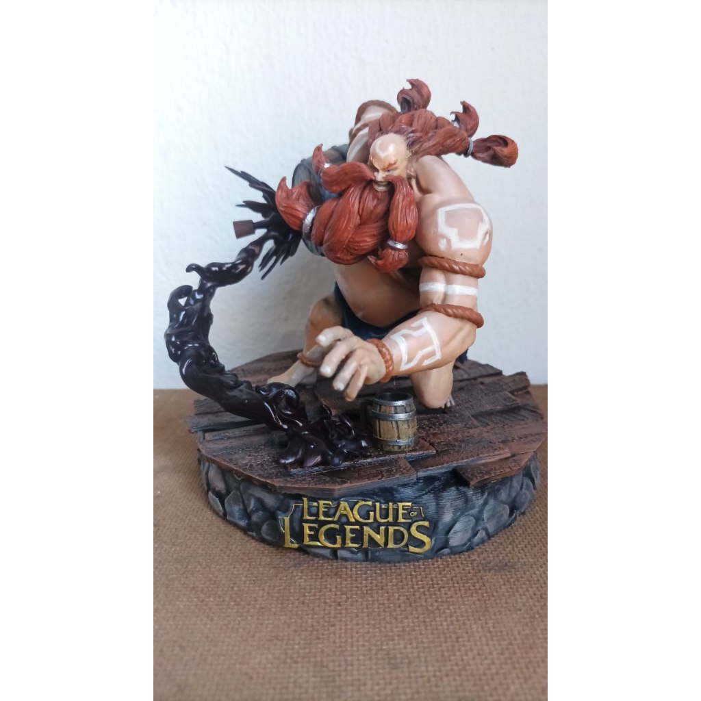 Colecionável Gragas League Of Legends lol Estatueta | Shopee Brasil