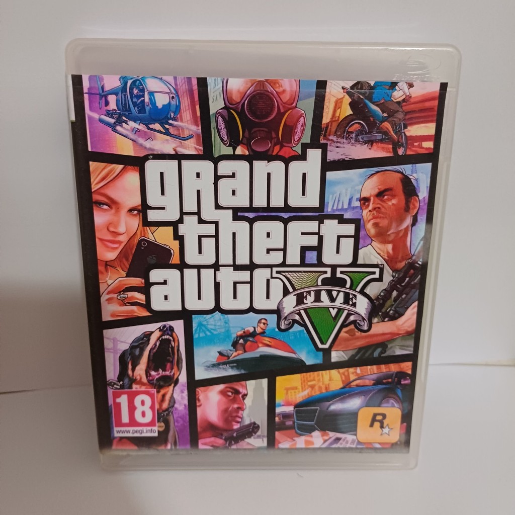 GTA 5 Grand Theft Auto V PS3 Original Mídia Física Playstation 3 ...