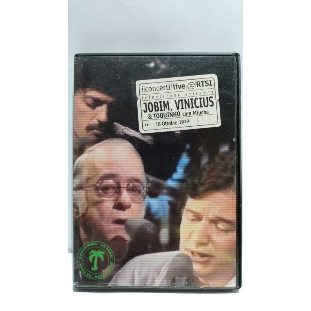 DVD do filme Tom Jobim Vinícius de Moraes e Toquinho música brasileira ...