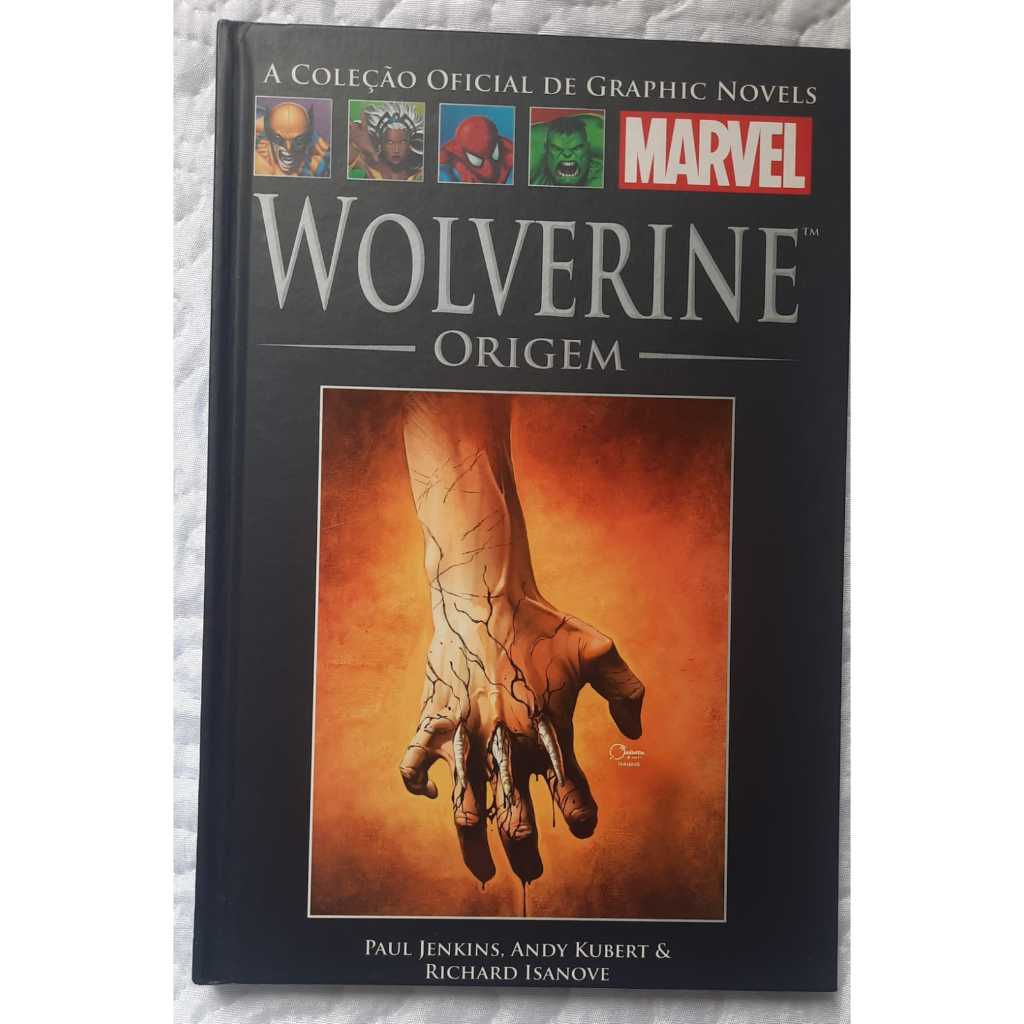 Wolverine Origem - Salvat - Paul Jenkins e Andy Kubert | Shopee Brasil
