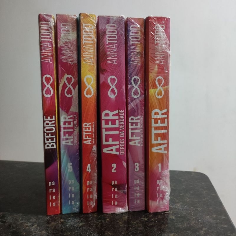 Kit Coleção After 6 Livros - Anna Todd | Shopee Brasil