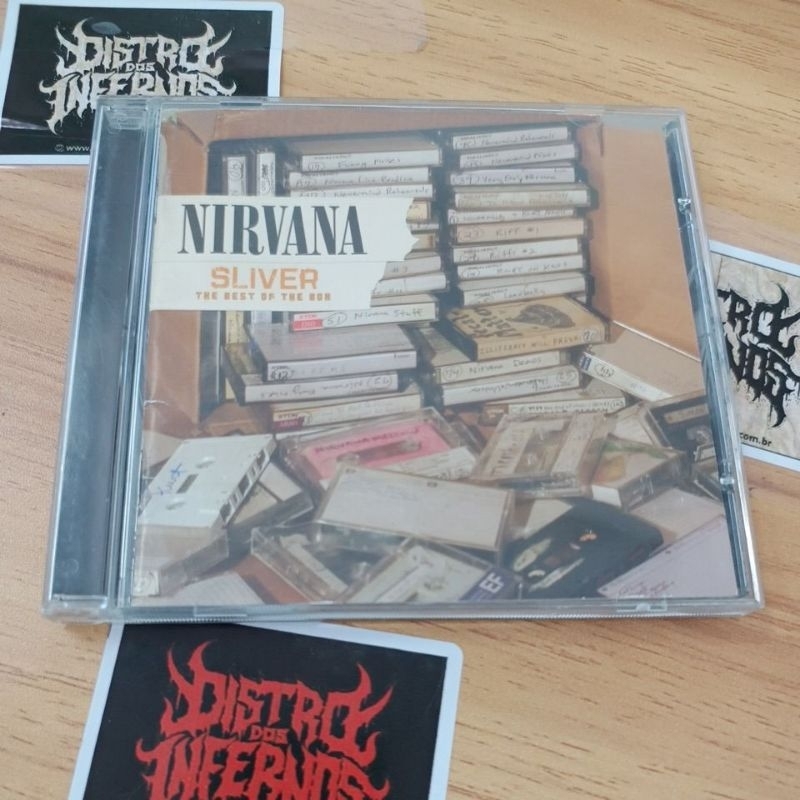 CD NIRVANA - Sliver The Best Of Box | Shopee Brasil