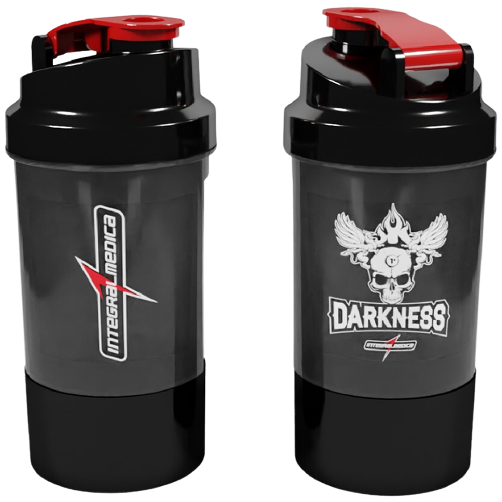 Kit 2 unidades Coqueteleiras com Blender - Integral Médica - Shaker de Whey - Garrafa de ...