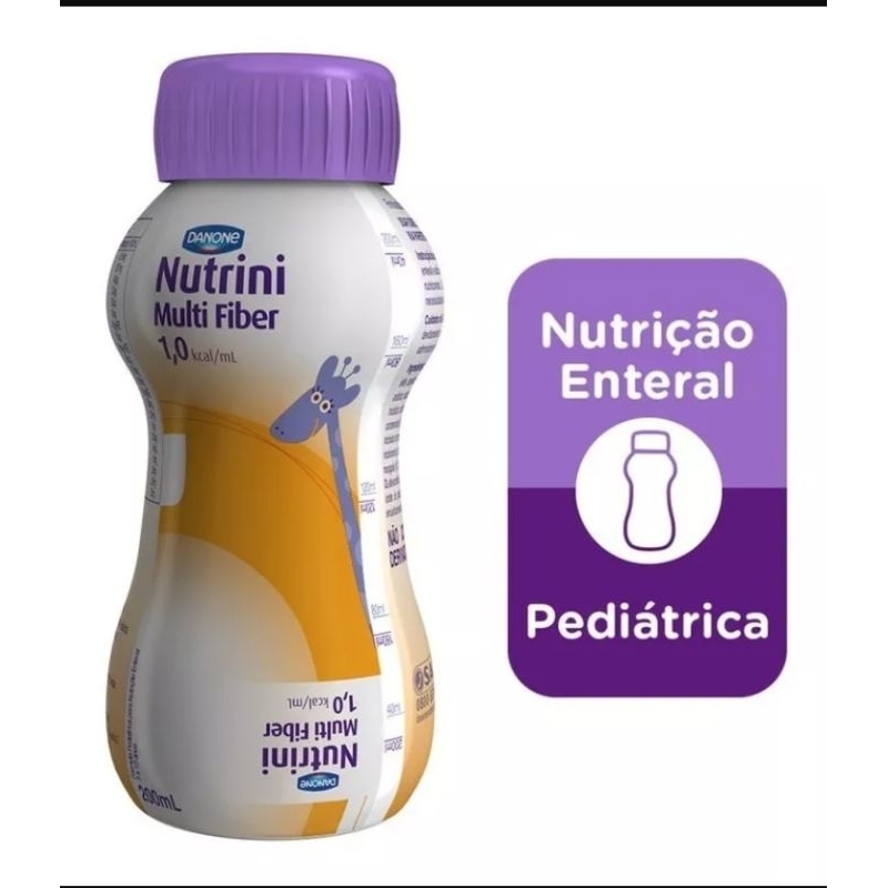 Dieta enteral Nutrini Multi Fiber 1,0kcal 200 ml | Shopee Brasil