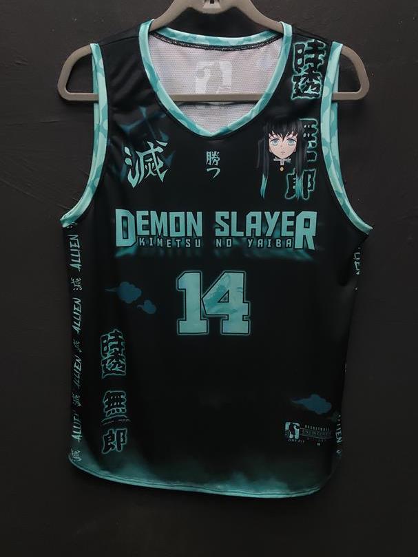 Muichiro Tokito - Demon Slayer - Regata NBA | Shopee Brasil