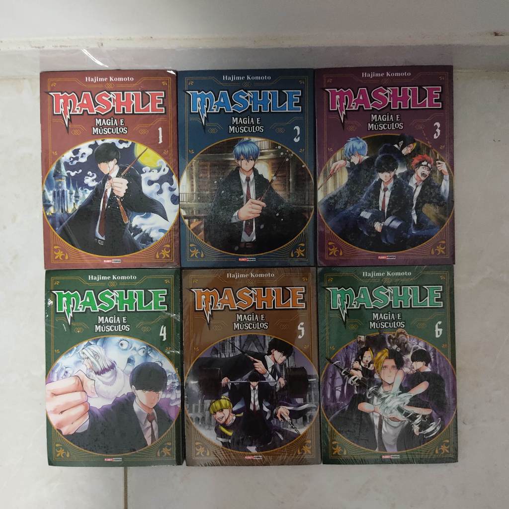 Mashle - Volumes 1 ao 6 | Shopee Brasil