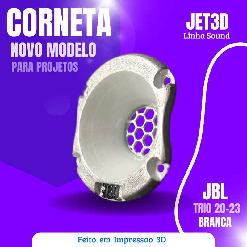 Kit Mini Corneta Modelo para mini projetos decorativo | Shopee Brasil