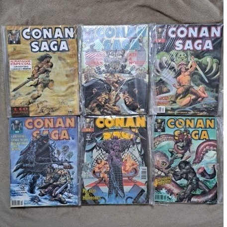 Conan saga Editora: Abril Edição n°: 1 ao 17 Coleção completa! | Shopee ...