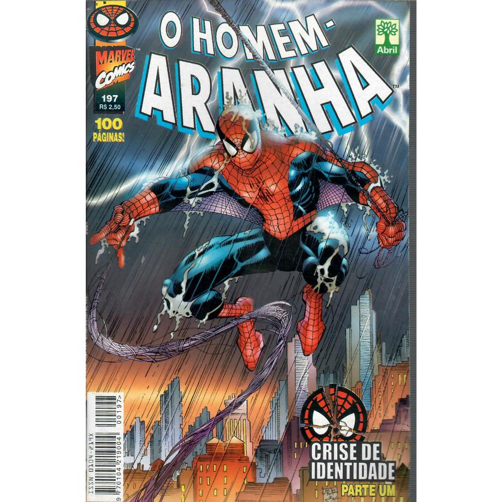 Homem-Aranha 1ª Série - n° 197 (11/1999) Editora Abril - Formatinho Capa Comum | Shopee Brasil