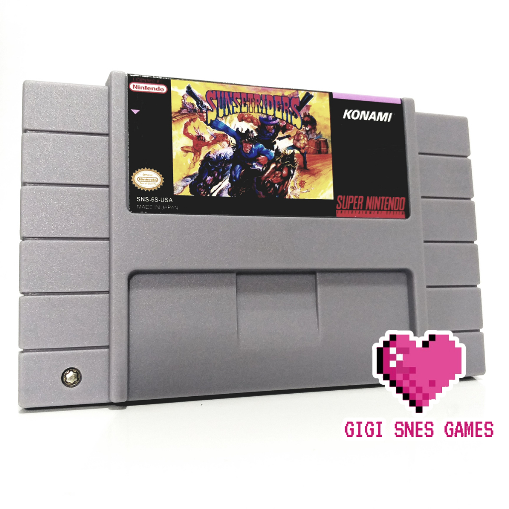 Jogo Sunset Riders para Super Nintendo ( SNES / SFC ) | Shopee Brasil