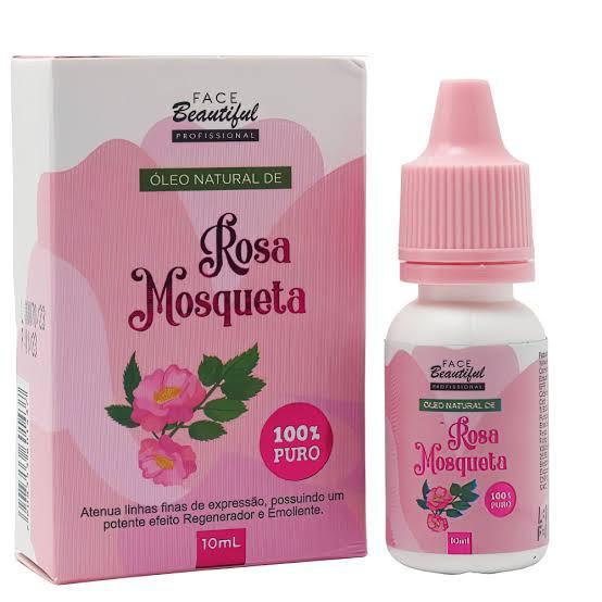 Óleo de Rosa Mosqueta 100% Puro Face Beautiful 10ML | Shopee Brasil