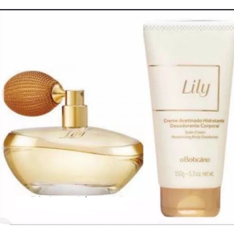 Perfume Lily + 1 Hidratante Lily Tradicional 100ml | Shopee Brasil