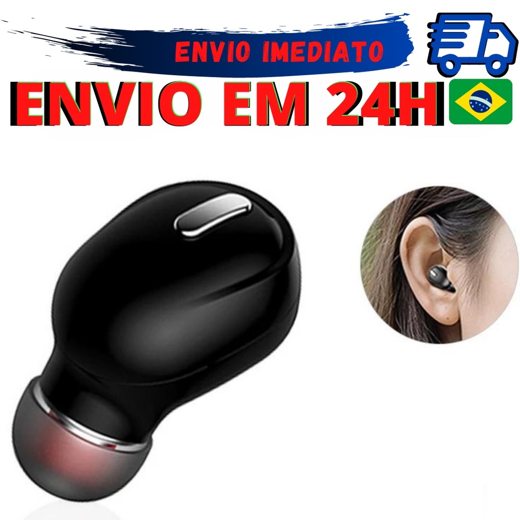 Mini X9 Sem Fio Bluetooth 5.0 Fone De Ouvido Esporte Com Microfone ...
