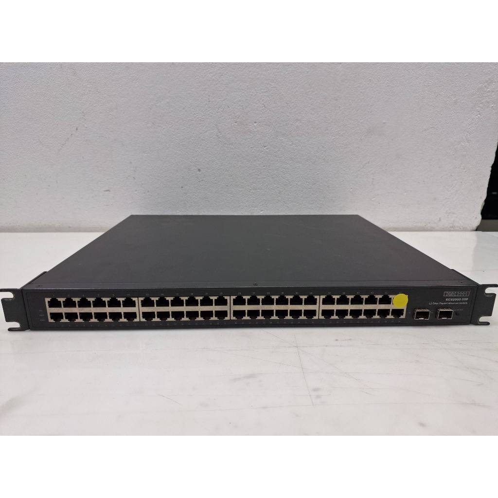 Switch Edge-Core ECS2000 48 Portas Gigabit POE Detalhe NF | Shopee Brasil