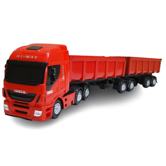 iveco bitrem caçamba hi way | Shopee Brasil