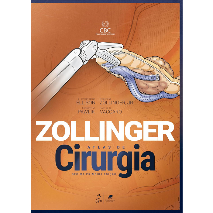 Zollinger Atlas De Cirurgia - 11ª Edição 2023 Guanabara | Shopee Brasil