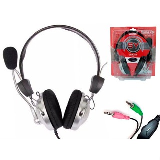 Fone De Ouvido Headset Pc Gamer Microfone Marca Souye Sy301 | Shopee Brasil