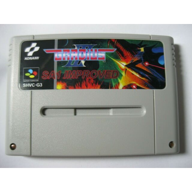 Gradius 3 - Famicom Super Nintendo - JP Original ( USADO ) | Shopee Brasil