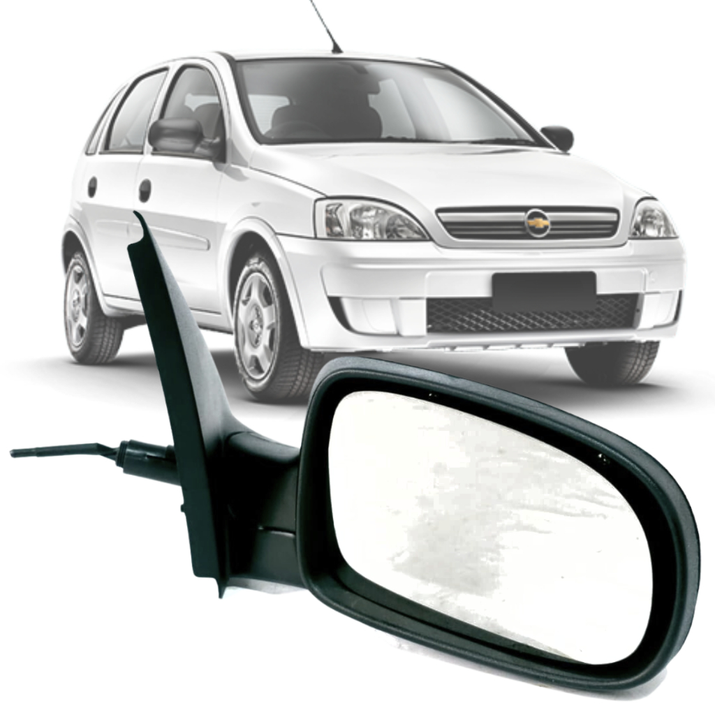 Retrovisor Direito passageiro Chevrolet Corsa Montana 2002 2003 2004 2005 2006 2007 2008 2009 ...