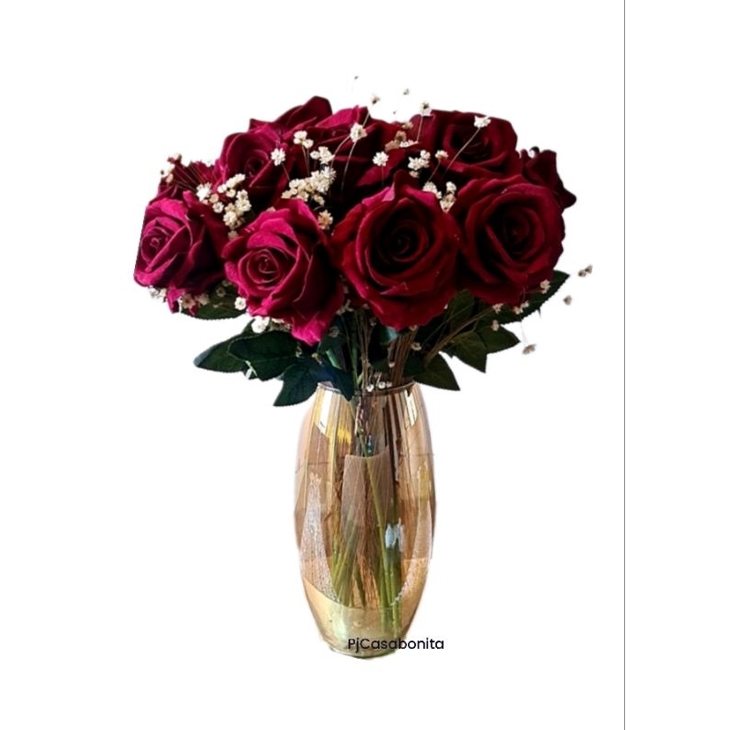 PJCASABONITA Vaso boleado PRONTA ENTREGA vidro âmbar 30cm para flores e ...