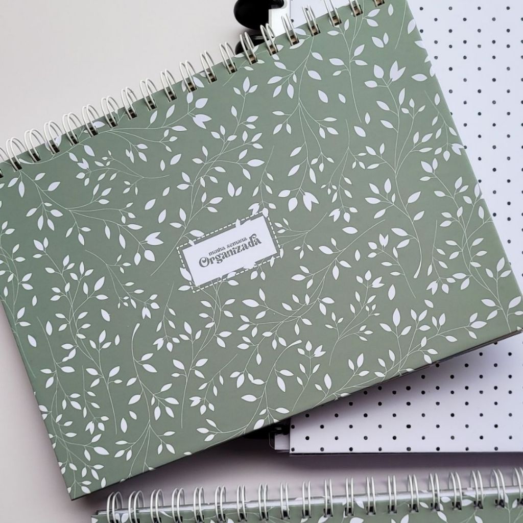 Planner Duo Mensal e Semanal Capa Dura | Shopee Brasil