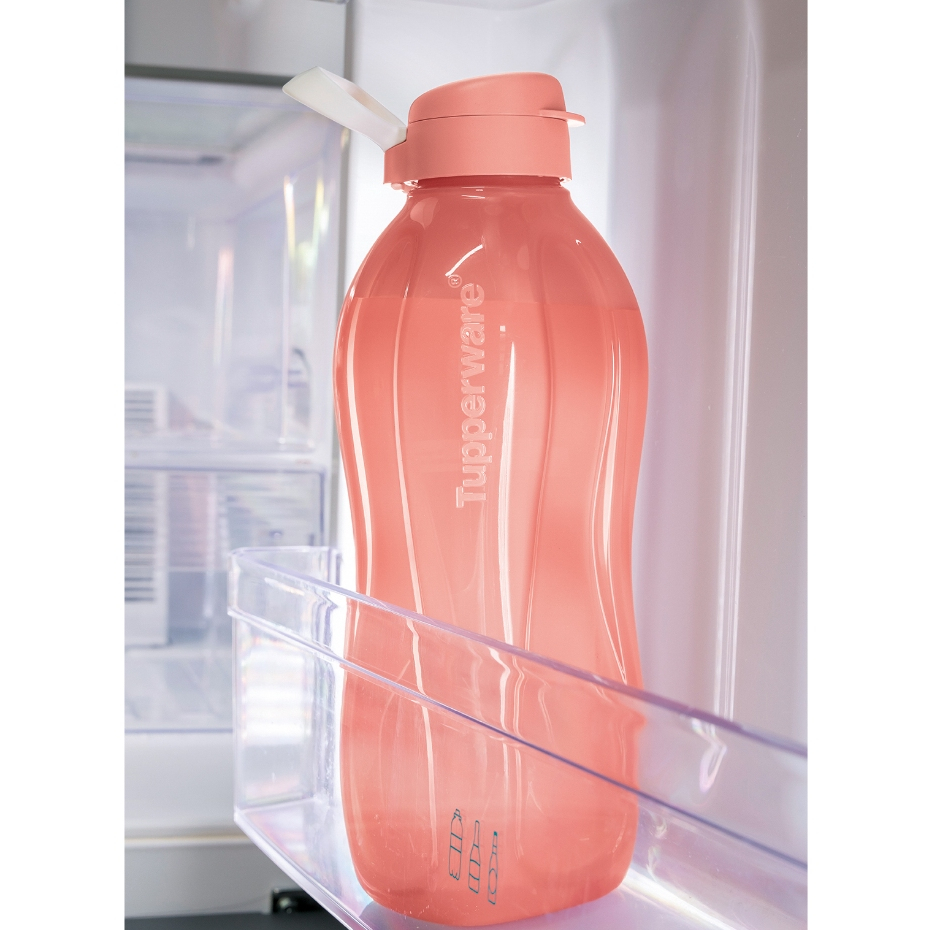 GARRAFA ECO TUPPER PLUS ROSA 2 LITROS CABE NA PORTA DA GELADEIRA GRANDE ...