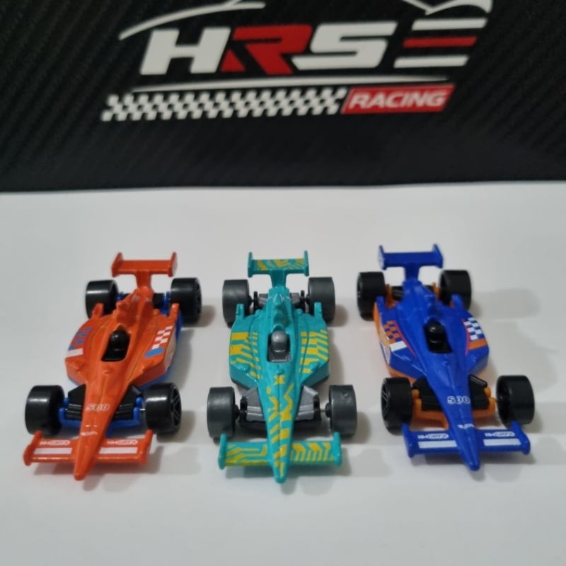 Kit 3 hot wheels Fórmula indy 500 oval +1 custom | Shopee Brasil