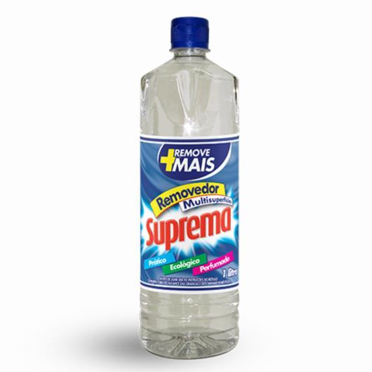 REMOVEDOR SEM PERFUME AZUL 1 LITRO SUPREMA | Shopee Brasil