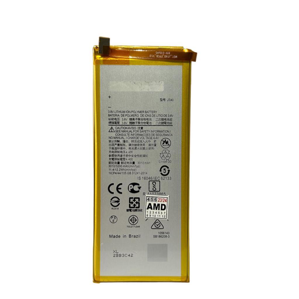 Ba-teria Jt40 Para compativel com Moto G6 Plus orig Xt1926 +garantia ...