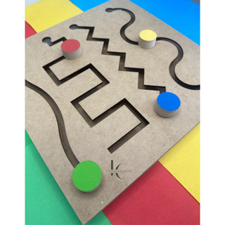 Kit Atividades 4 Brinquedos Pedagógicos Educativos Madeira MDF- Primeira Infância | Shopee Brasil