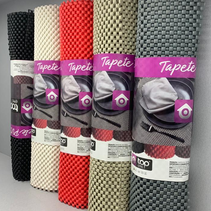 Rolo Forro Tapete Pvc Top Útil 30x120CM Para Gavetas Closet Armário ...