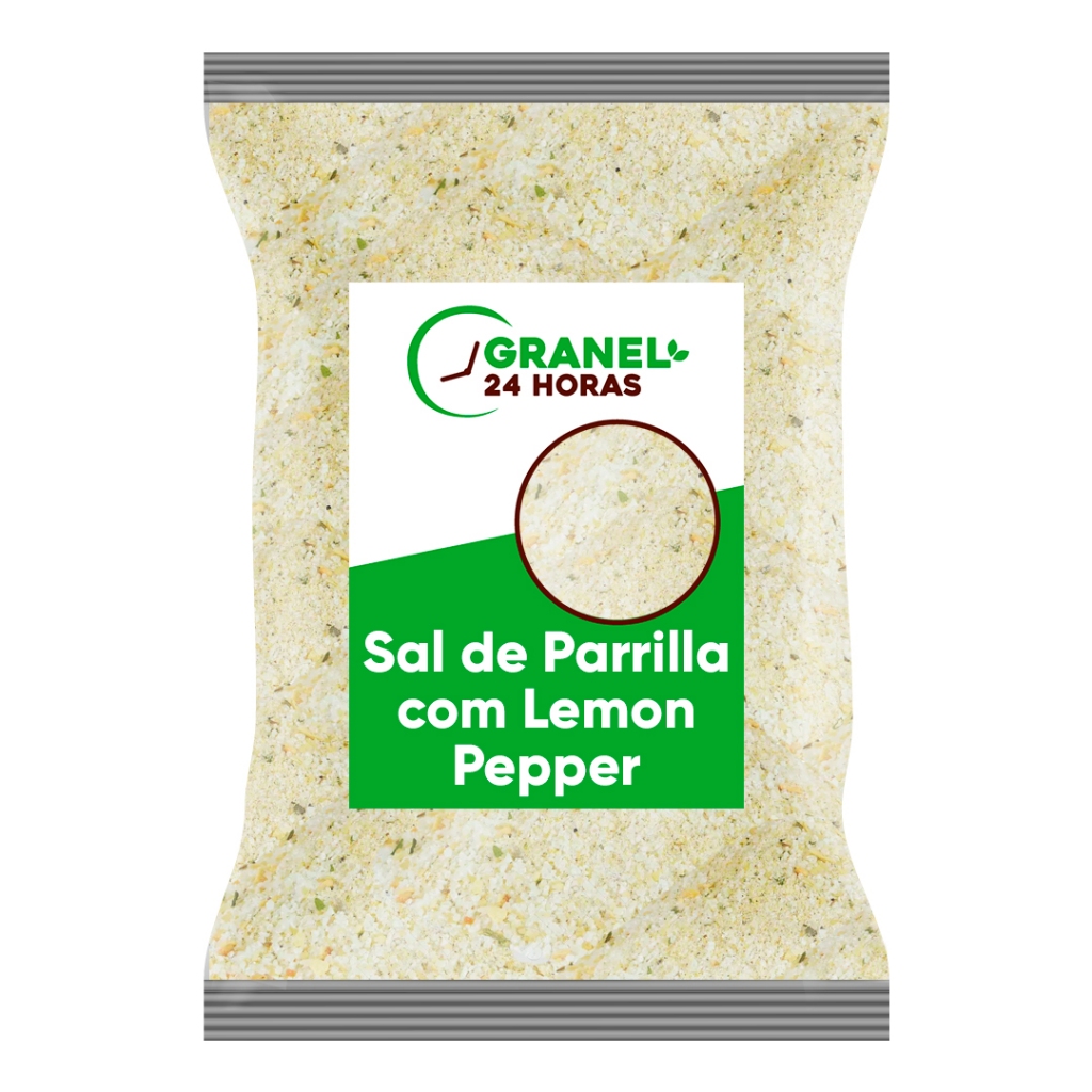 Sal de Parrila c/ Lemon Pepper Original 500g | Shopee Brasil