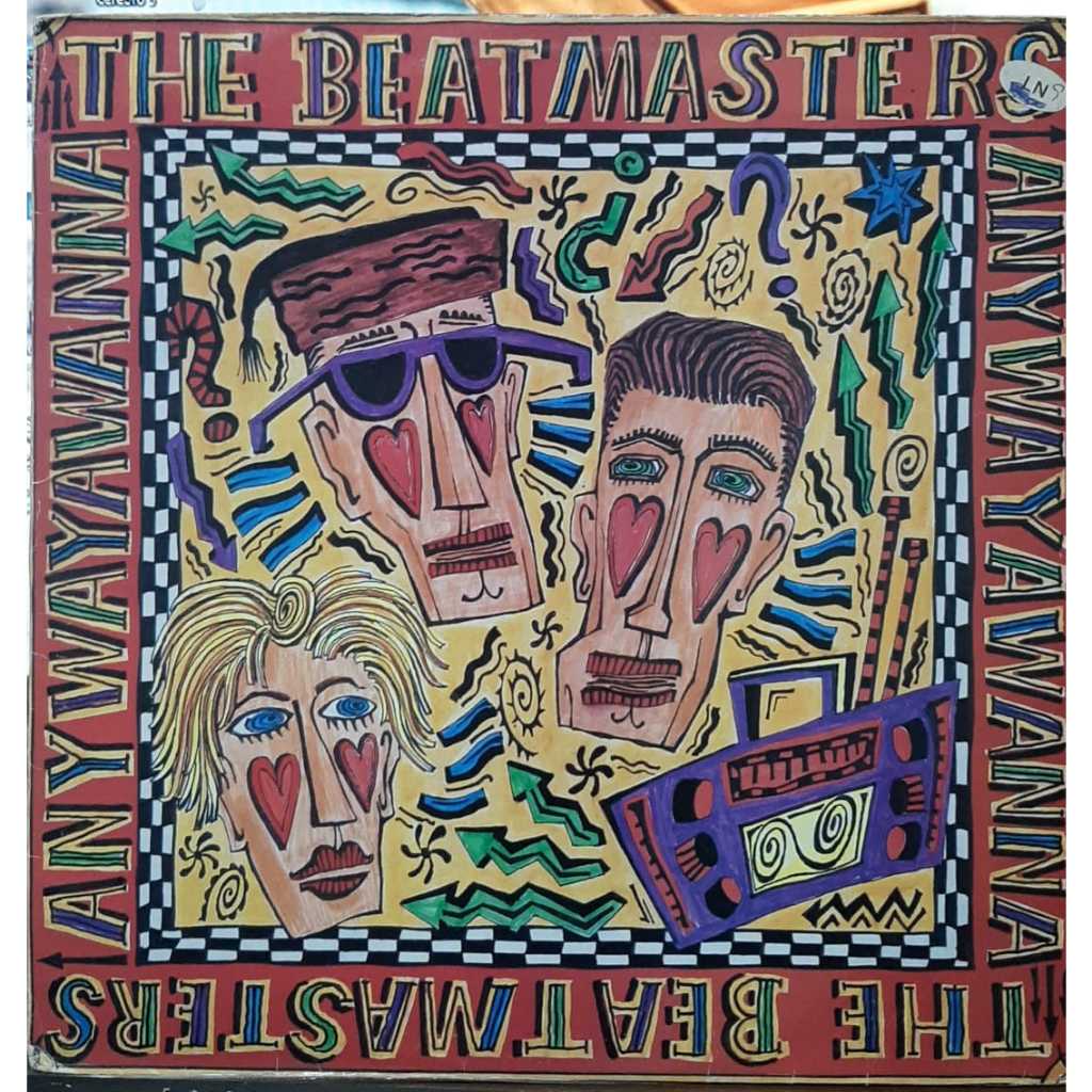 Disco de Vinil LP The Beatmasters Anywayahanna (com encarte) | Shopee Brasil