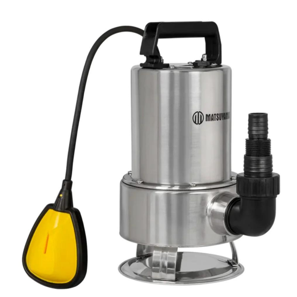 Bomba Submersa Submersivel Sapo 1/2hp Inox 370w Matsuyama Drenagem Agua ...