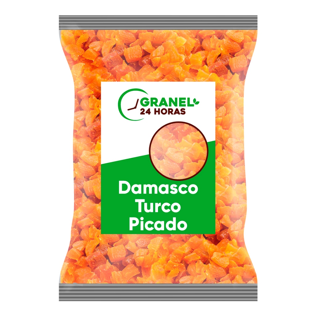 Damasco Turco Picado Original 500g | Shopee Brasil